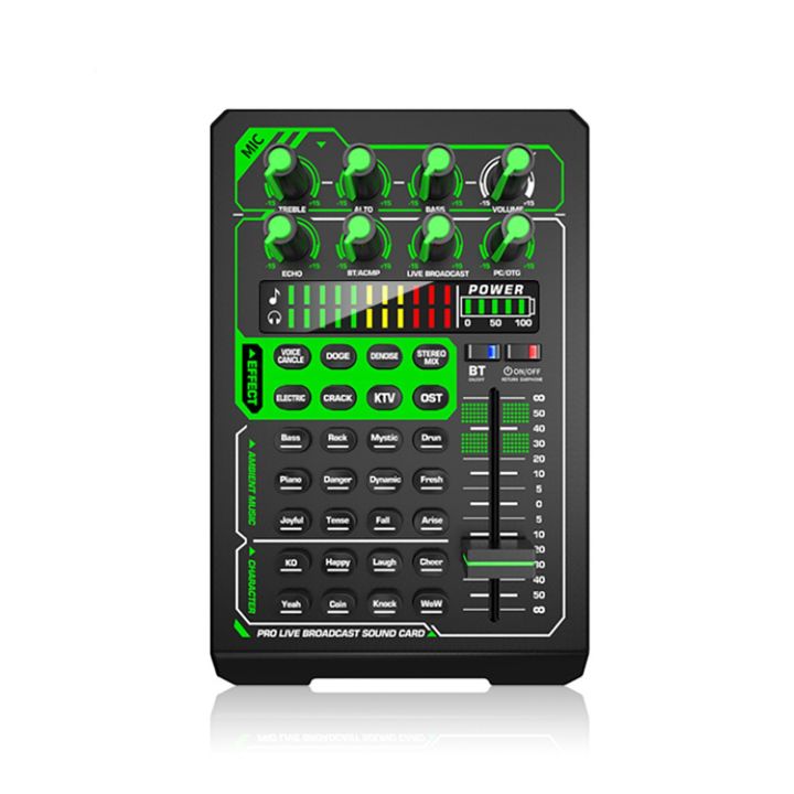 การ์ดเสียงเฉพาะการบันทึกการแชทเครือข่ายการผสมคาราโอเกะการ Vst1การ์ดเสียงกลางแจ้ง | Lazada.co.th