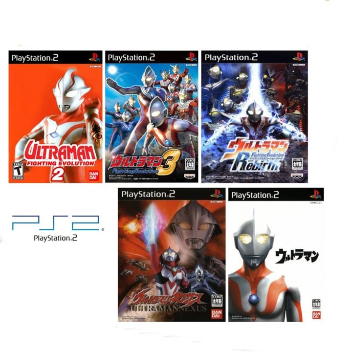 PS2 Game Ultraman JAPANESE Ps2 Gold Dvd Disc Action Game For Ps2 Ultraman Silver Console Fighting Evolution 1 Lazada Lazada