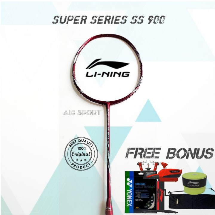 Raket Badminton Lining Super Series 900 Original | Lazada Indonesia