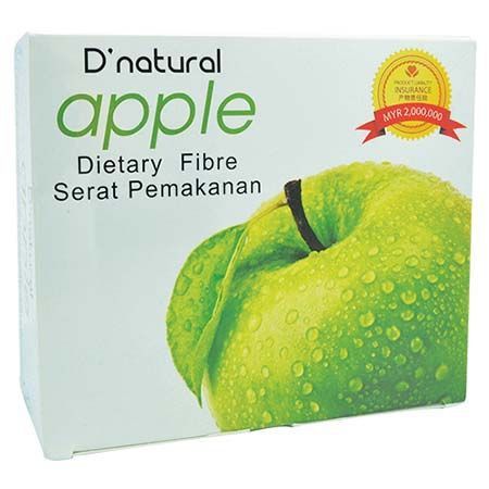 ♪D'NATURAL APPLE DIETARY FIBRE 20G X 15S♧ | Lazada