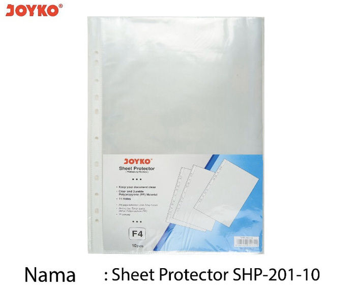 Map Plastik Sheet Protector Joyko F4 SHP-201-10 | Lazada Indonesia