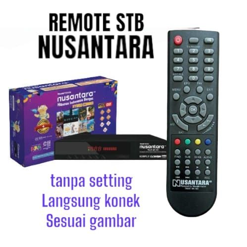 COD Original Quality- Dijamin Konek Remot Remote Tanaka SET TOP BOX DVB ...