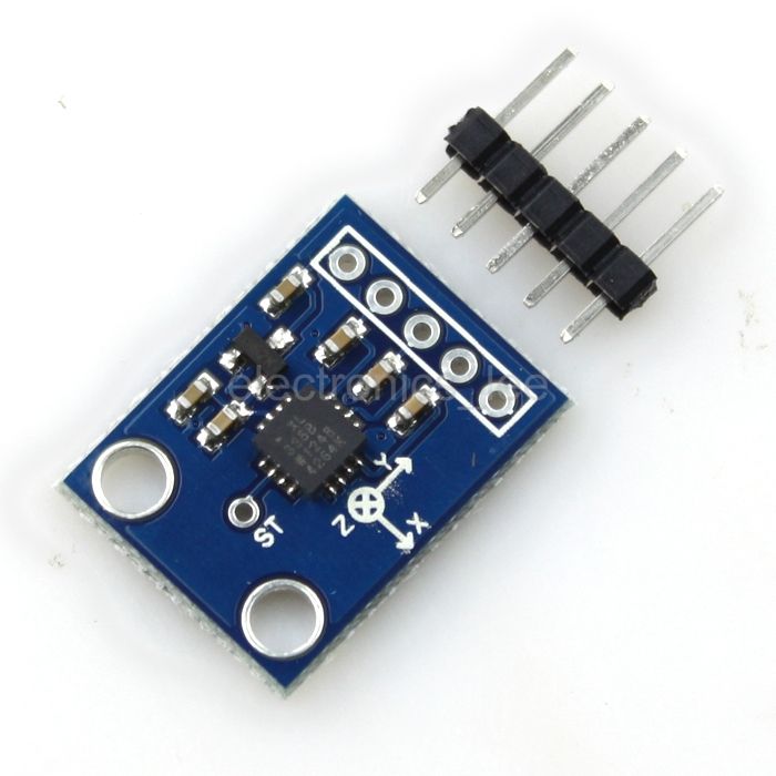 GY-61 ADXL335 3-axis Accelerometer Module เซนเซอร์วัดความเร่ง 3 แกน ...