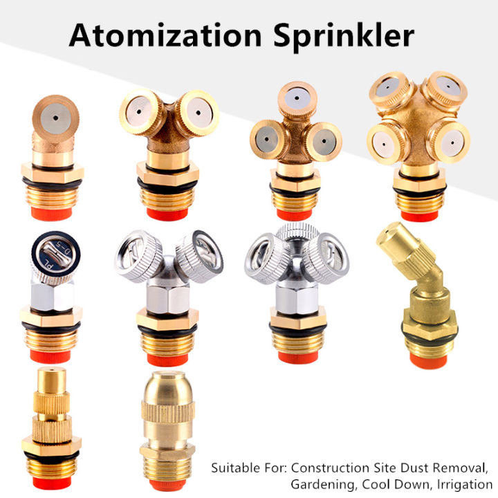 【Ten ประเภทต่างๆ Availablee】Keepwarm Atomizing หัวฉีดกรองทองเหลืองความดันต่ำ Atomization ...