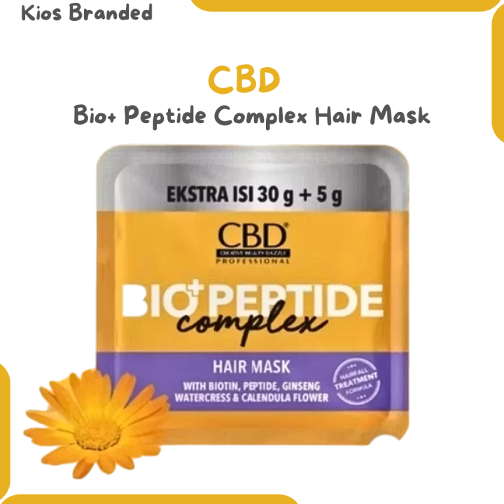 Cbd Bio Peptide Complex Hair Mask 35g | Lazada Indonesia