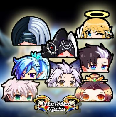 Mobile Legend part1, peeker, vinyl sticker | Lazada PH