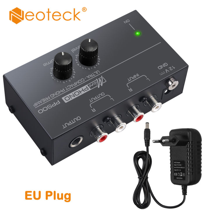 Neoteck Phono preamplifier PP500 Ultra-compact phono preamplifier with ...