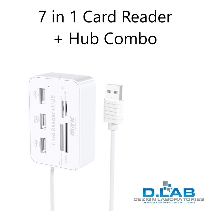 7 In 1 Card Reader + Hub Combo | Lazada Singapore