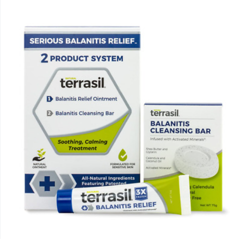 Terrasil, Balanitis Relief, Skin Relief Ointment for Relief from ...
