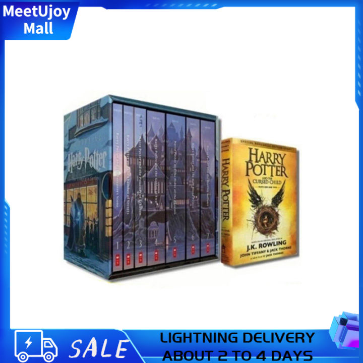 1-8 new books of Harry Potter series [stock] Harry Potter English ...