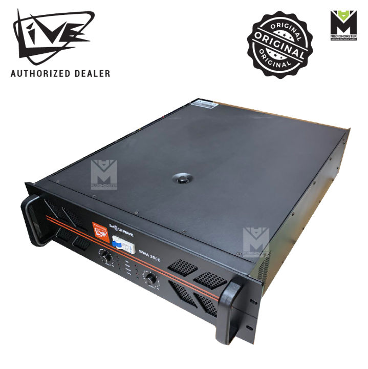 Live Shockwave SWA-3000 Powered Amplifier | Lazada PH