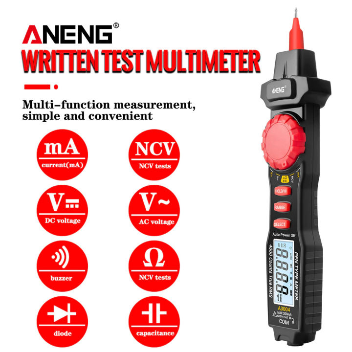 ANENG A3004 Digital Multimeter Voltage Tester Pen | Lazada Indonesia