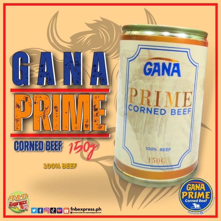 Gana Prime Corned Beef 150g x 1pc | Lazada PH