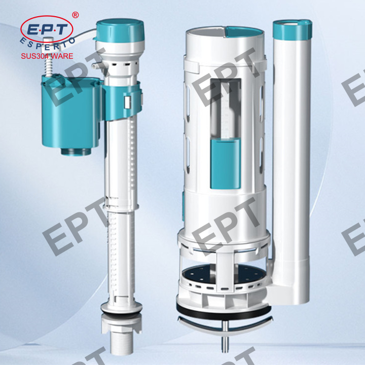 ESPERTO Flush Set For Toilet / Level Type Water Tank Fittings / Toilet ...
