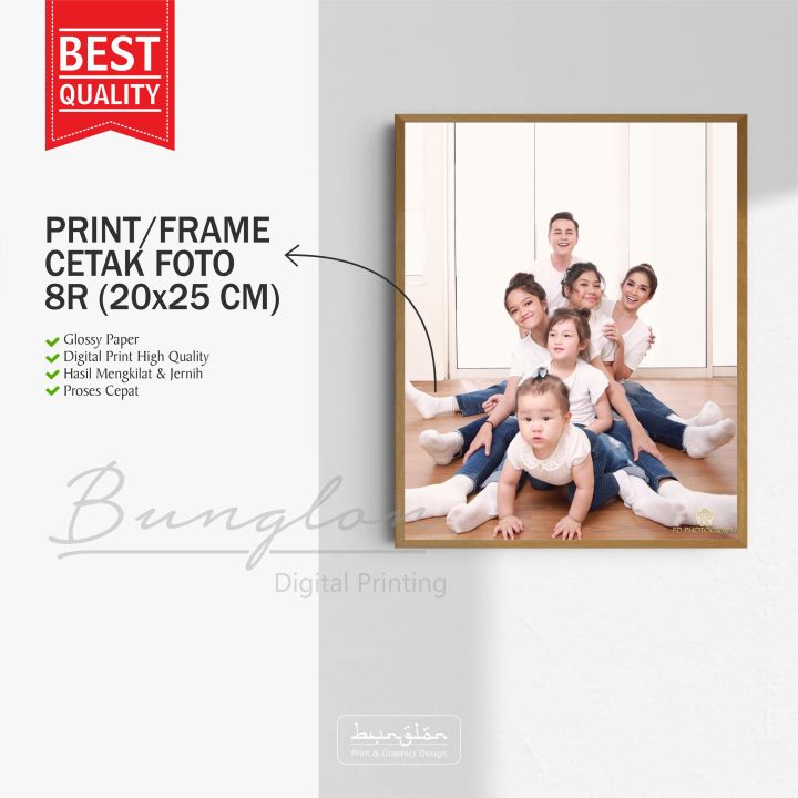 Cetak Print Foto 8R | Lazada Indonesia