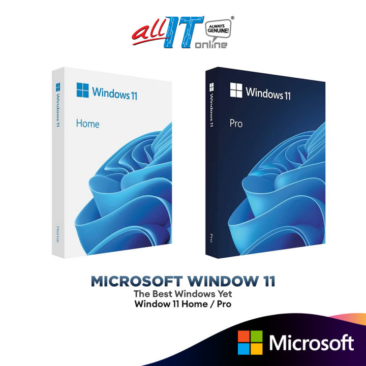 Microsoft Windows 11 Home / Window 11 Pro Operating System (OS) | 64 ...