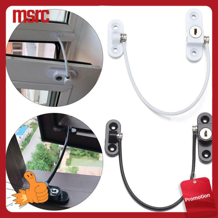MSRC Homehold Security Catch Door Restrictor Safety Window Lock Wire ...