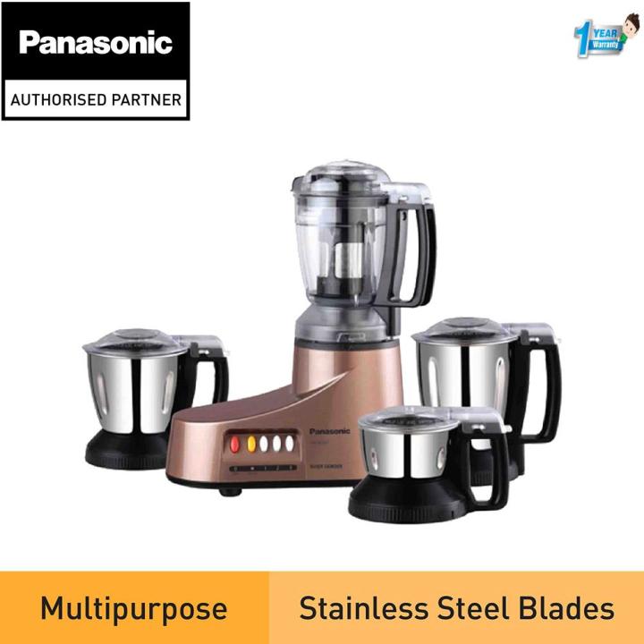 PANASONIC MX-AC400 MIXER GRINDER (1000W) 4 JARS MX-AC400TSK | Lazada