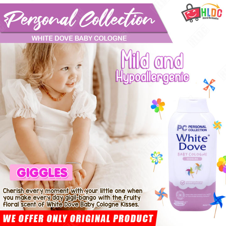 Personal Collection White Dove Baby Cologne ( GIGGLES ) 200ml Soothes ...