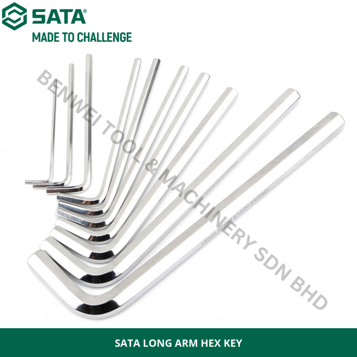 SATA LONG ARM HEX KEY / MM SIZE ALLEN KEY / L SHAPE HEX KEY | Lazada