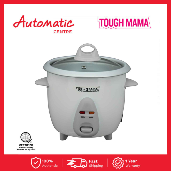 Tough Mama NRC6M 0.6 Liters 3 Cups Rice Cooker with Aluminum Pot ...