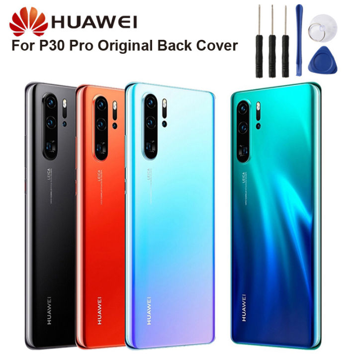 Asal Huawei P30/P30 Lite /P30 Pro kaca kembali perumahan bateri ...