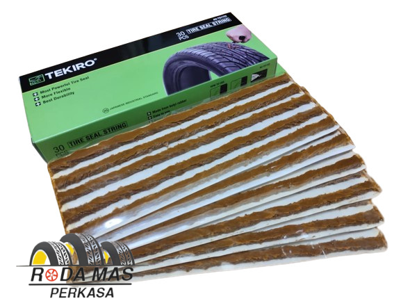 Rm - Karet Tambal Ban Tubeless TEKIRO Cacing Tubles Tire Seal String 30 ...