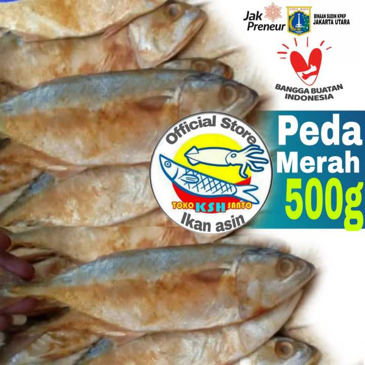 ikan asin.peda merah-500gram | Lazada Indonesia