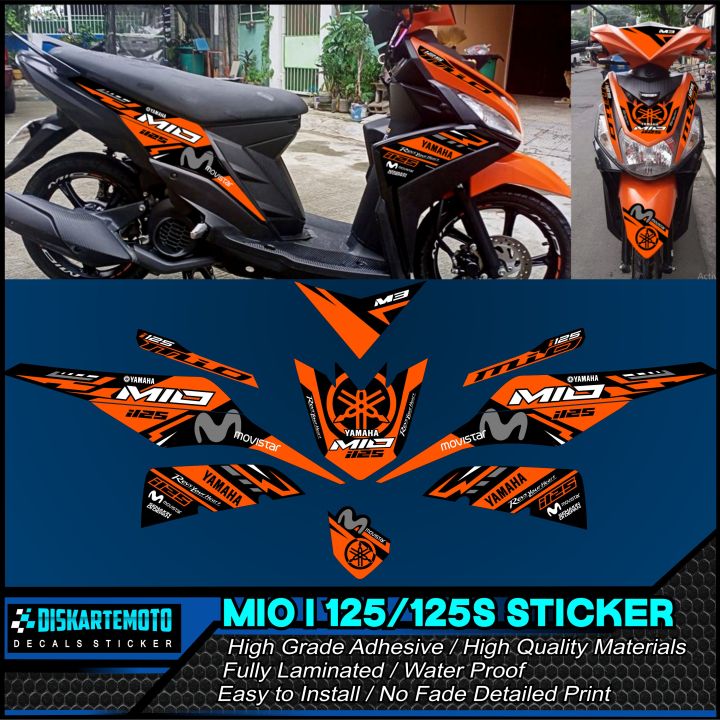 Yamaha Mio i 125 Sticker | Lazada PH