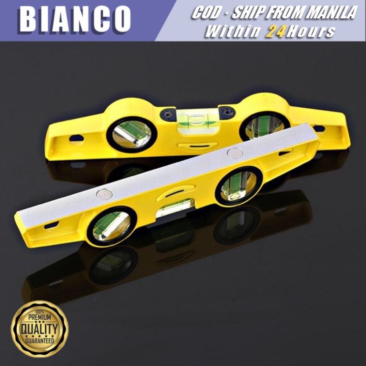 Magnetic Bearing Lever Ruler Horizontal Ruler MINI Aluminum Level with ...