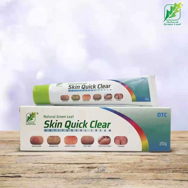 Natural Green Leaf Skin Quick Clear Antifungal Cream 20g | Lazada PH
