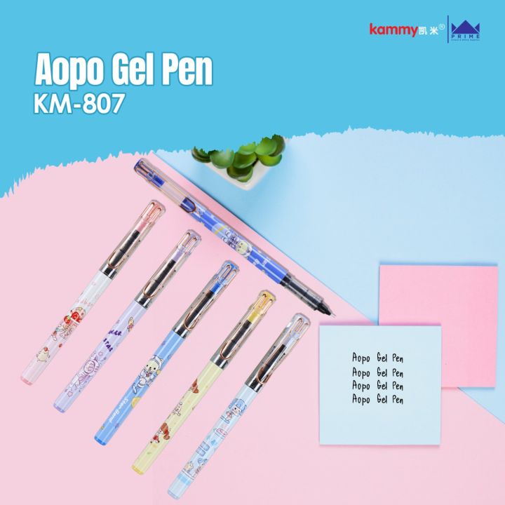 Aopo Gel Pen (KM-807) sold per piece | Lazada PH