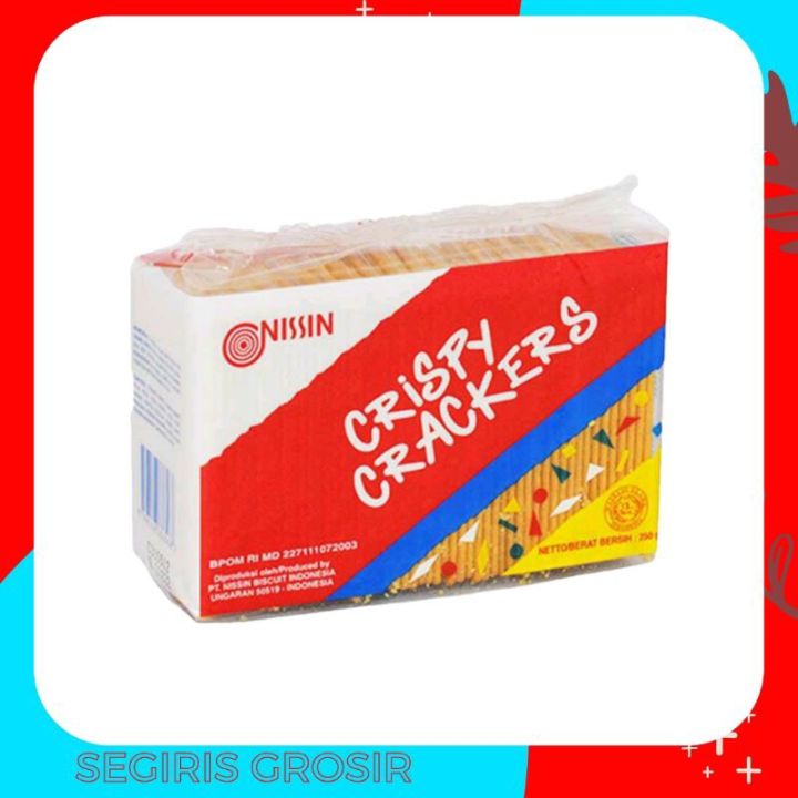 Nissin Crispy Crackers biskuit 250gr | Lazada Indonesia