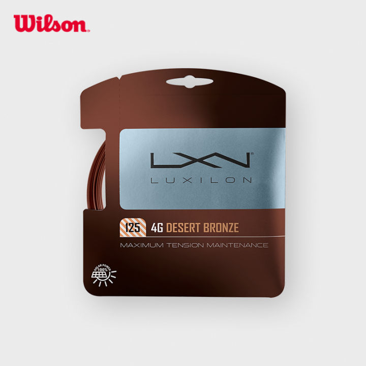 Wilson Luxilon 4G 125 SET เอ็นไม้เทนนิส WR8309701125 Official Store ...