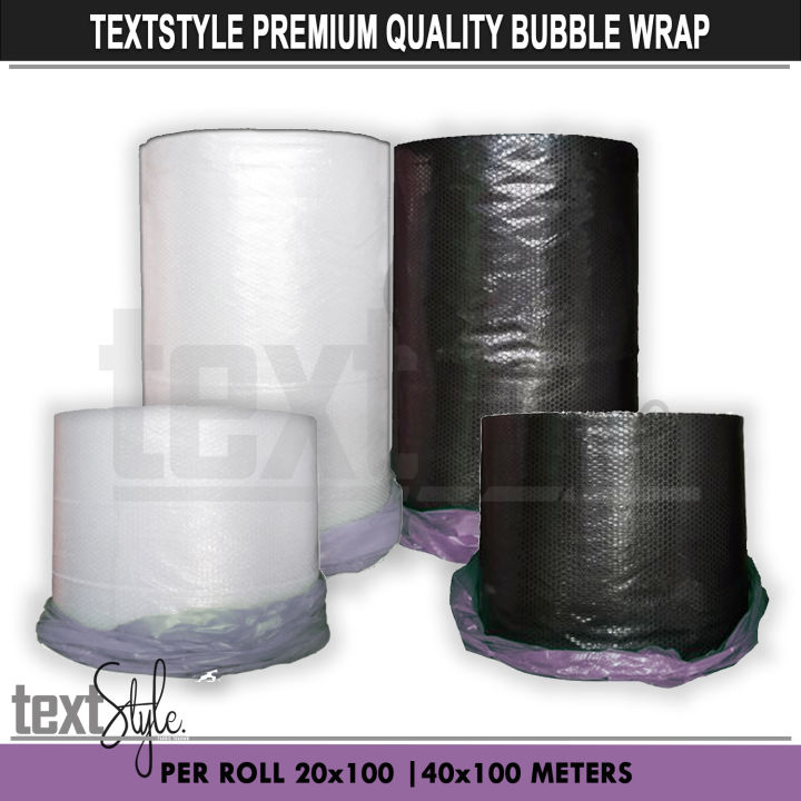 Textstyle (PER ROLL) Premium Quality Bubble Wrap 20x100 | 40x100 Meters ...