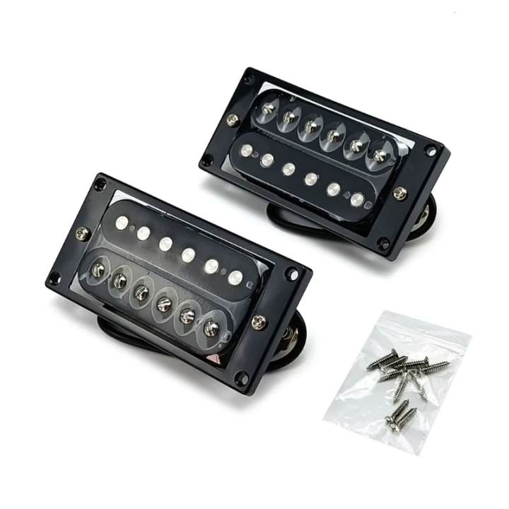 Electric Guitar Humbuckers Pickups Double Coil Guitar Bridge & Neck ...