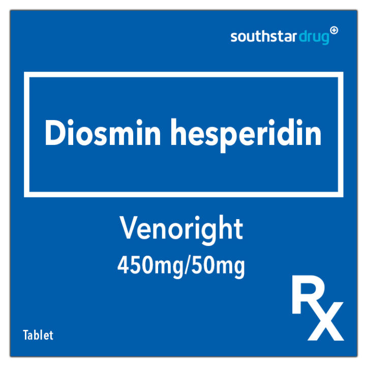Rx: Venoright 450mg / 50mg Tablet | Lazada PH