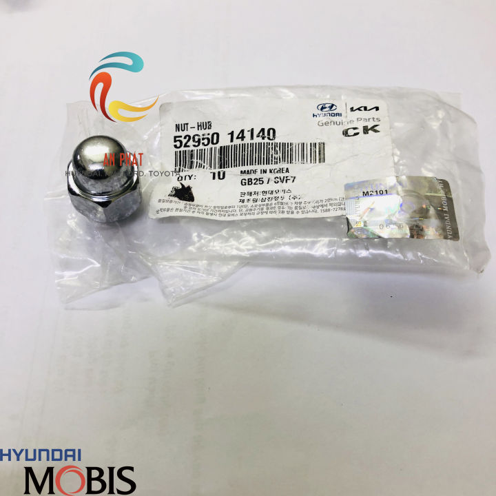 Ốc tắc kê (Tán bánh xe) mâm đúc chính hãng HYUNDAI KIA 5295014140 MOBIS ...