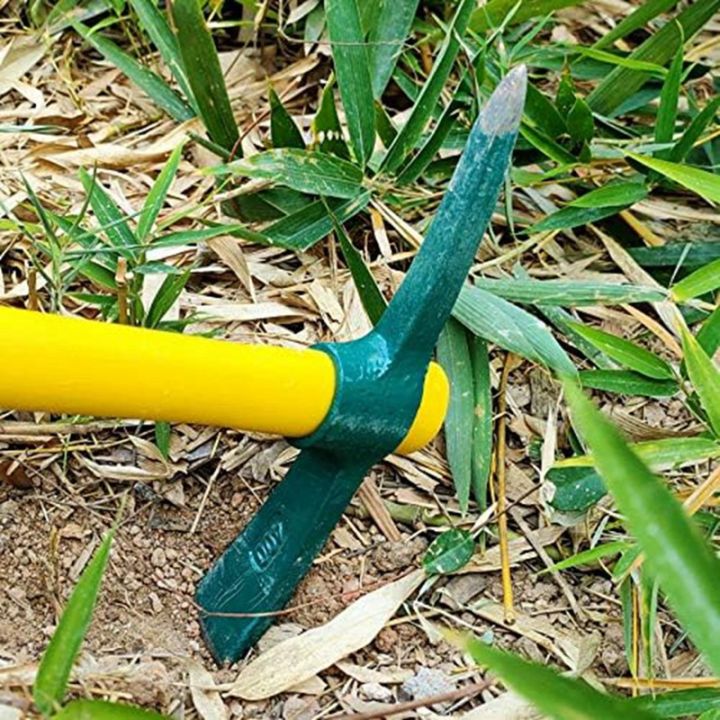 Heavy Duty Pickaxe Mattock Hoe for Gardening - Hand Pick, Digging ...