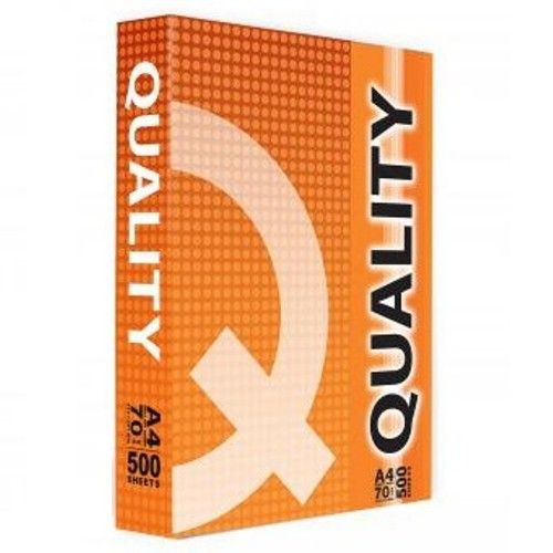 กระดาษถ่ายเอกสาร ขนาด 70G A4 QUALITY paper มีให้เลือกทั้ง 500แผ่น และ ...