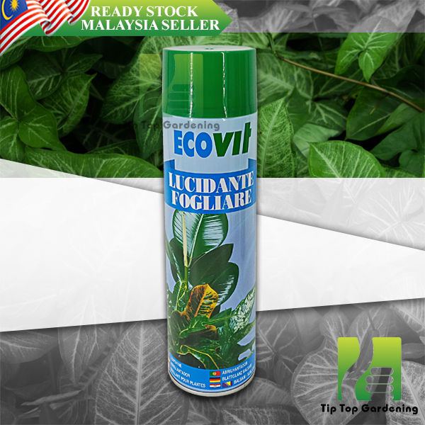 ECOVIT 600ML LEAVES LEAFSHINE SPRAY PROFESSIONAL FOR PLANTS TANAMAN ...