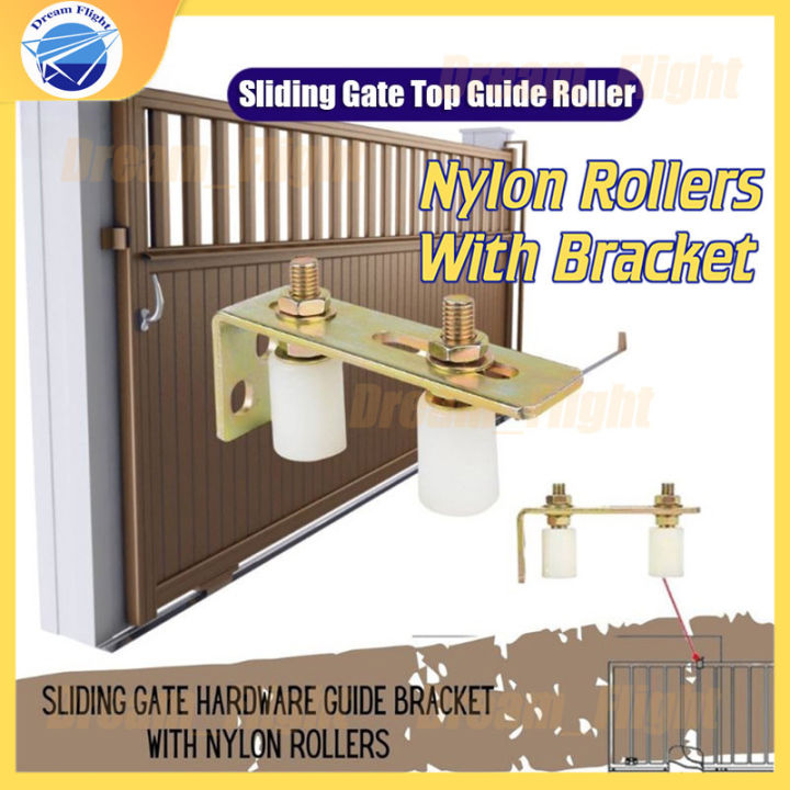 🇵🇭 Nylon Guide Wheel Sliding Gate Top Guide Nylon Rollers With L ...