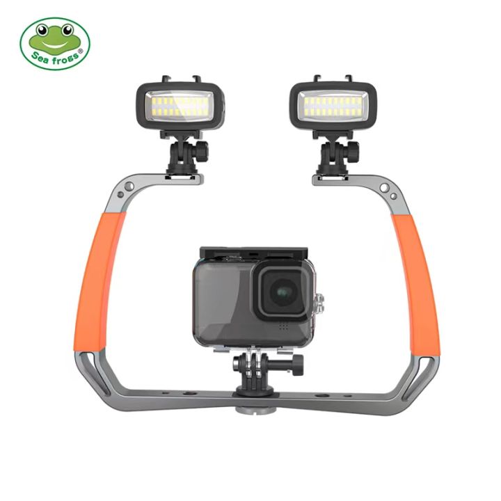 Seafrogs New Design Aluminium Alloy Handheld Diving Gopro 9/10/11 ...