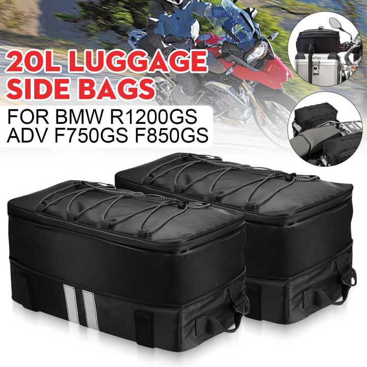 20L Waterproof Motorcycle Side Saddlebag Motorcycle Luggage Bag For BMW ...