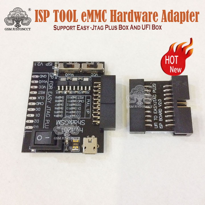 【Hot deal】 2024 New ISP TOOL eMMC Hardware support easy -jtag Plus Box ...