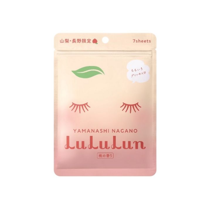 LuLuLun Face Mask 1 Sheet / 7 Sheets - Hakone / Okinawa / Setouchi Lemon / Yamanashi Peach / One ...