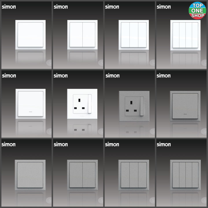 Simon | E3 Switch & Socket Outlet E3 Simon | Lazada