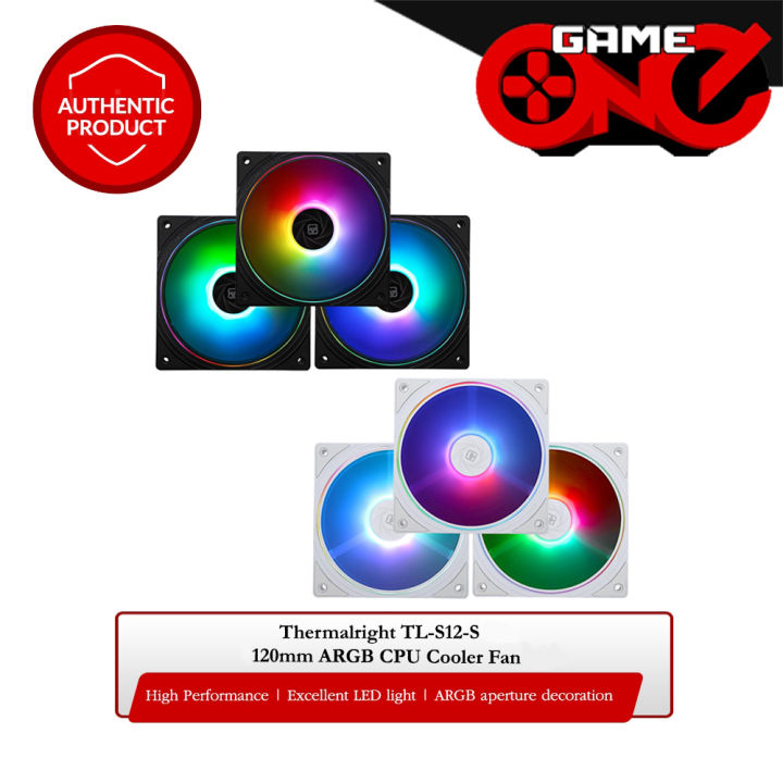 Thermalright TL-S12-S 120mm ARGB CPU Cooler Fan | Lazada PH