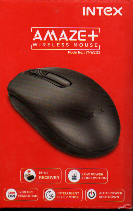 Intex Amaze + wireless Mouse IT-WL121 | Lazada PH