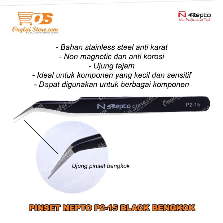 Tool Pinset - Pinset NEPTO P2-15 BENGKOK | Lazada Indonesia